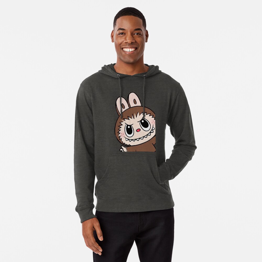 "Labubu zimomo monster CHESTNUT BROWN" Sticker for Sale by retrippy ...