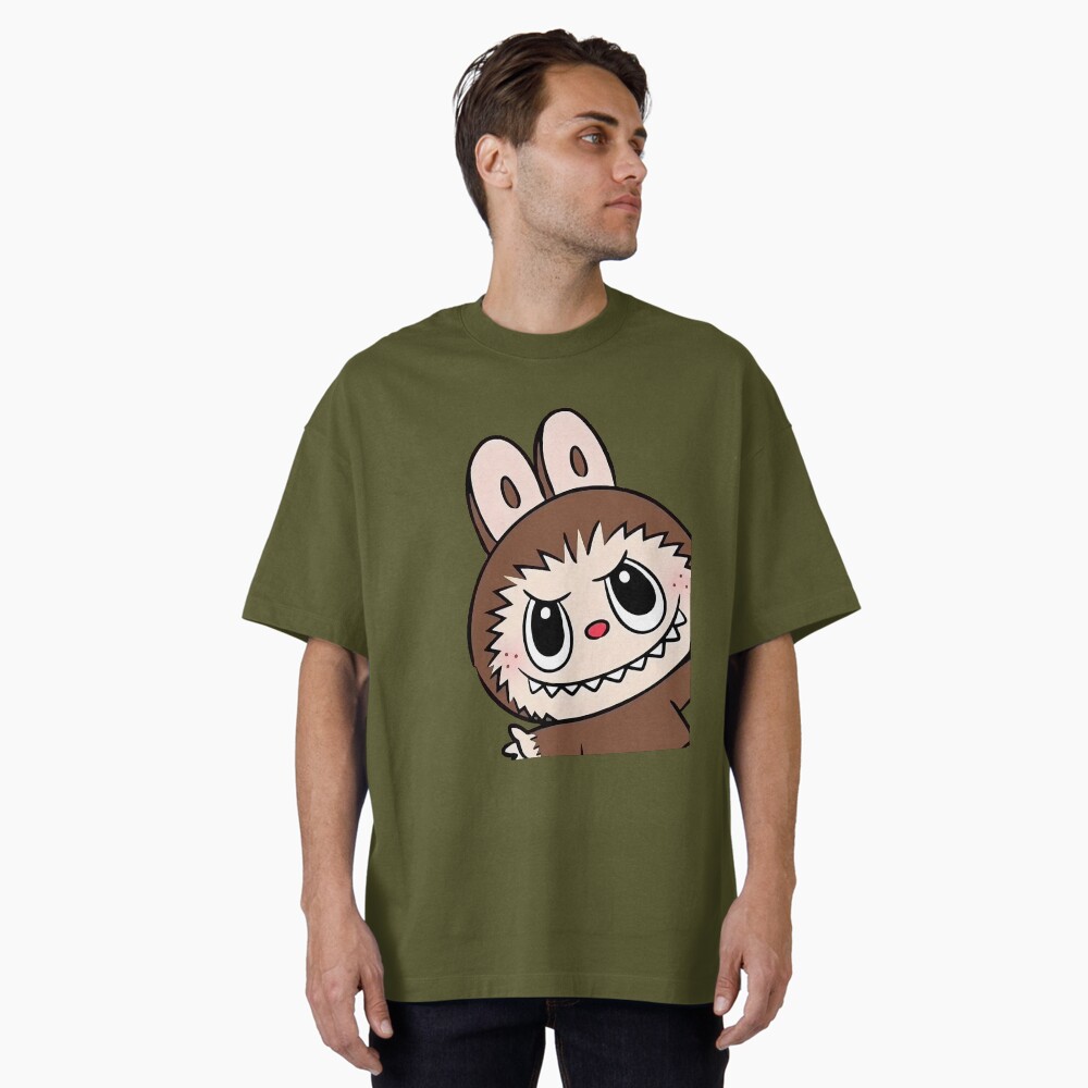 "Labubu zimomo monster CHESTNUT BROWN" Sticker for Sale by retrippy ...