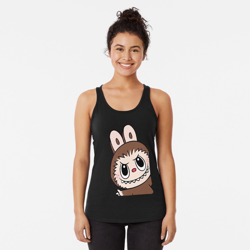 "Labubu zimomo monster CHESTNUT BROWN" Sticker for Sale by retrippy ...