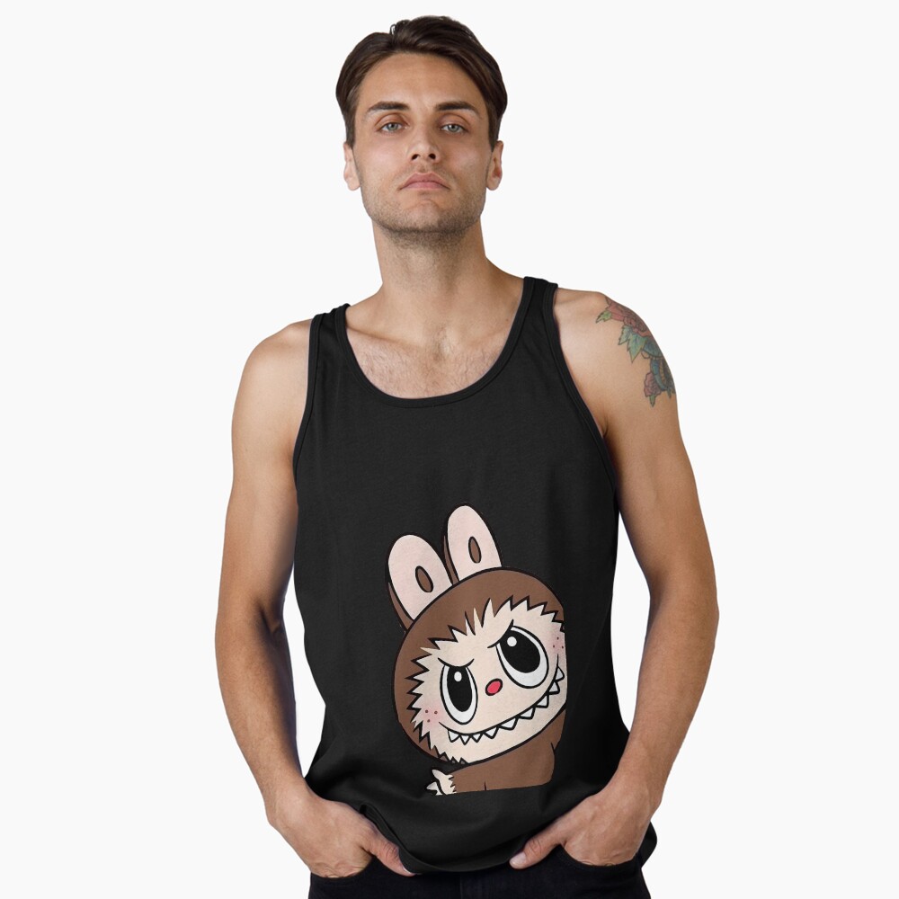 "Labubu zimomo monster CHESTNUT BROWN" Sticker for Sale by retrippy ...