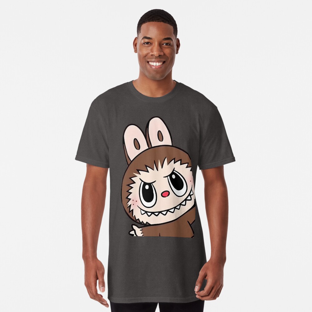 "Labubu zimomo monster CHESTNUT BROWN" Sticker for Sale by retrippy ...