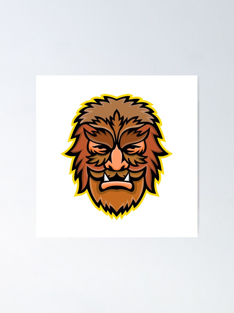 Póster «Circus Wolfman o Wolfboy Mascot» de patrimonio | Redbubble