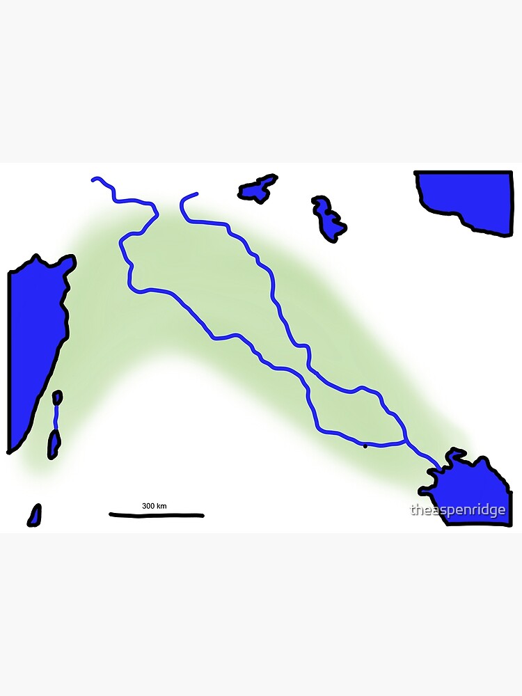 Fertile Crescent Blank Map