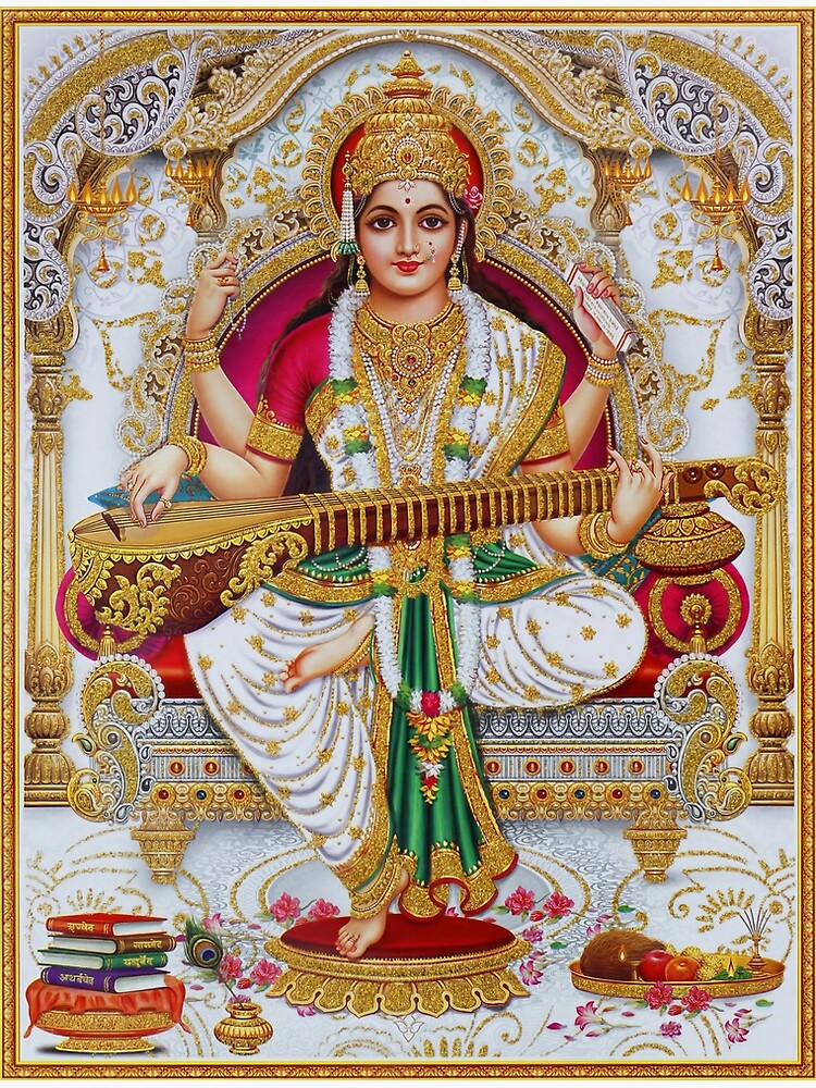Hindu God Saraswati Photo