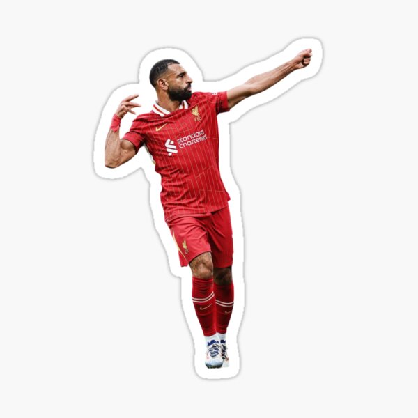 "Mo Salah archer Liverpool FC" Sticker for Sale by MadeinAugust13 ...