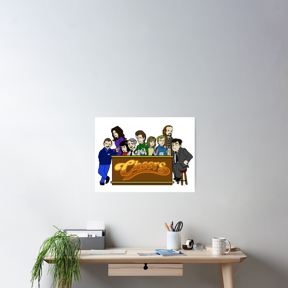 "Cheers Crew" Poster by KewlZidane | Redbubble