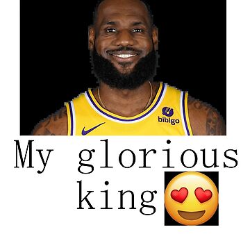 "Lebron James My glorious king" Pullover Hoodie for Sale by yapig2024 | Redbubble