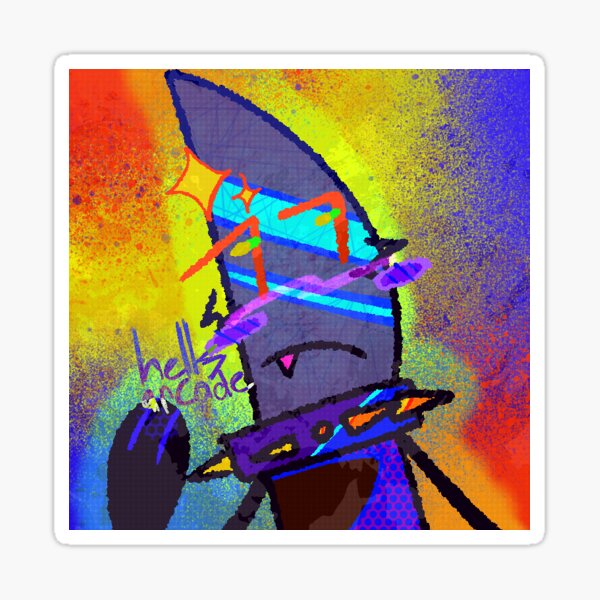 "knife ii (inanimate insanity)" Sticker for Sale by hellsarcade | Redbubble