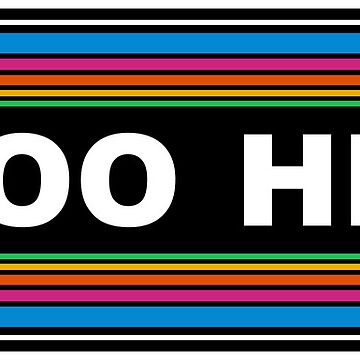 "TOO HIP 70's 80's Gen X boomer West Coast KLOS parody Bumper Sticker ...