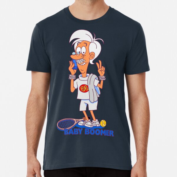 "Baby Boomer Gent" Premium T-Shirt for Sale by ItaloBaudo | Redbubble