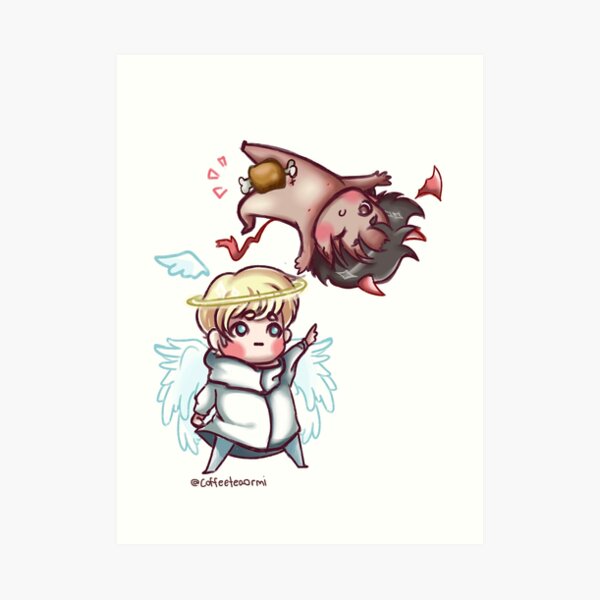 "Devilman crybaby chibi " Art Print for Sale by Coffeeteaormi | Redbubble