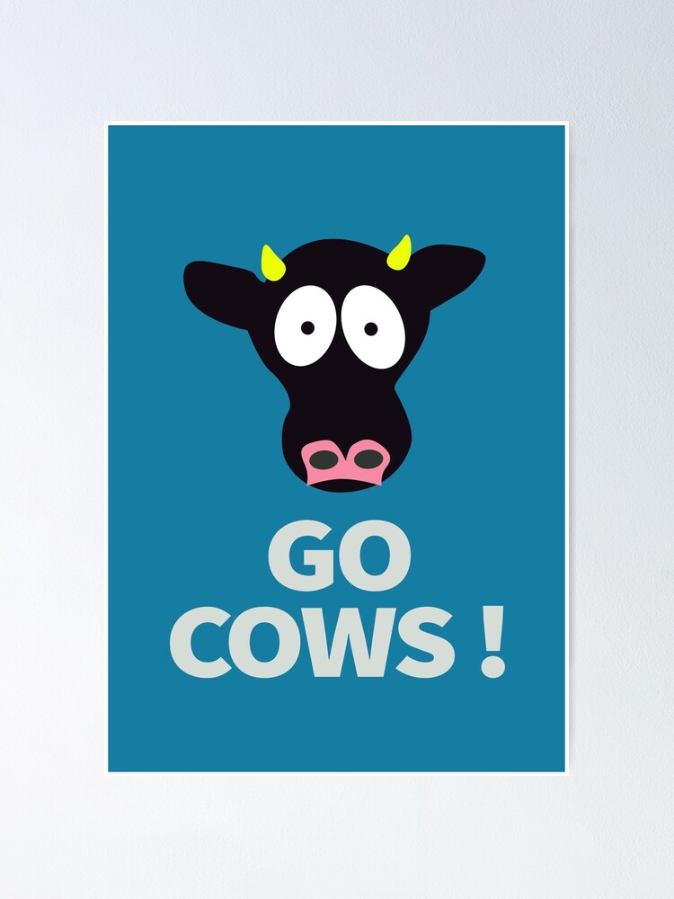 Póster «Cartel de Go Cows de South Park - Versión de la oficina del ...