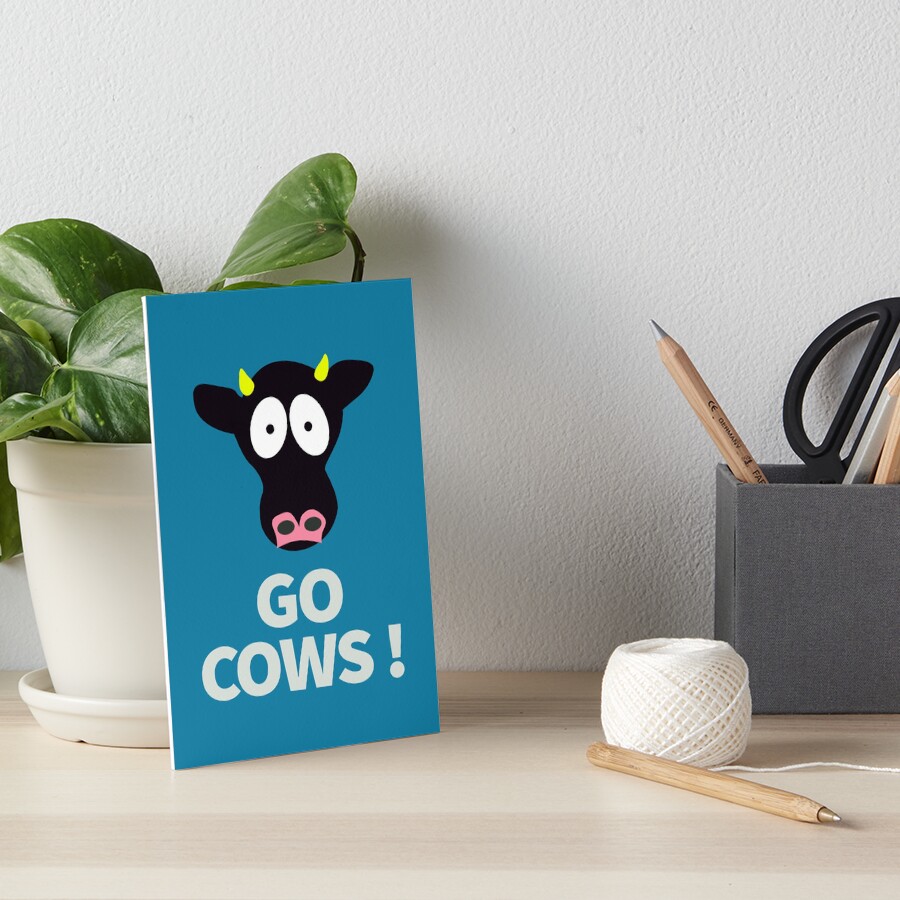 "Go Cows Poster from South Park - Principal's Office Version" Art Board ...
