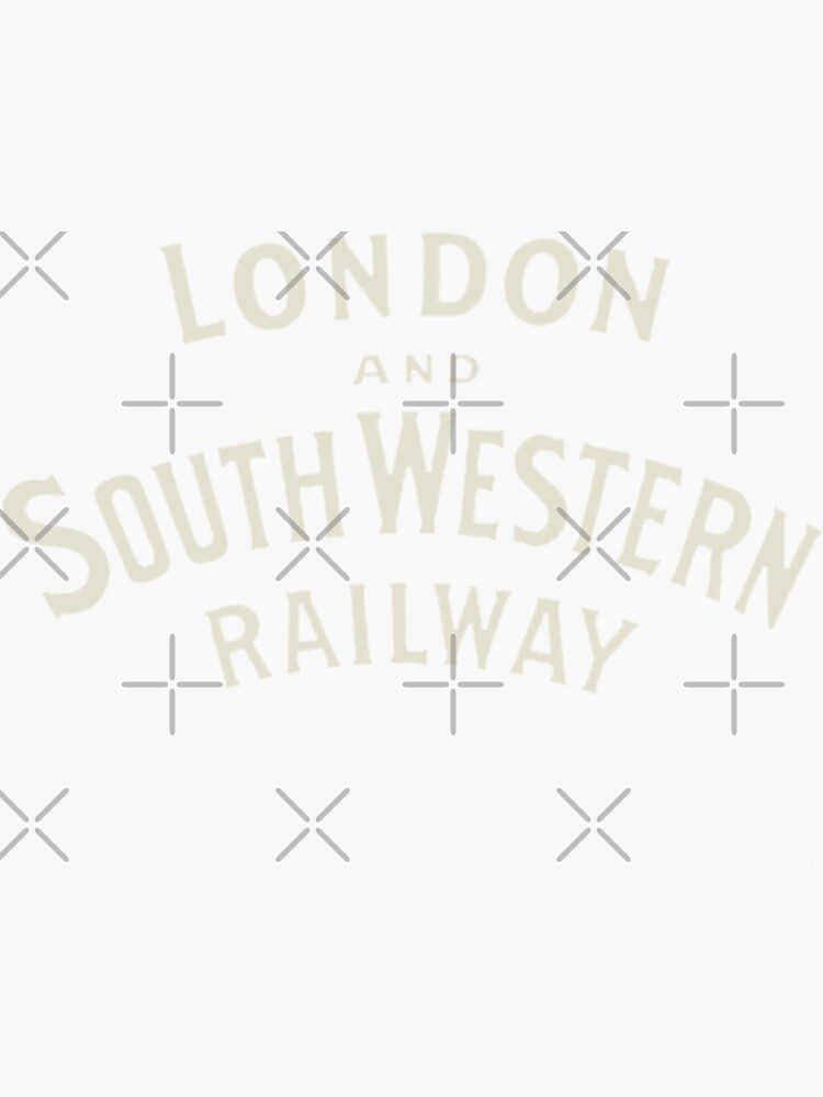 "Vintage London and South Western Railway" Sticker for Sale by ...
