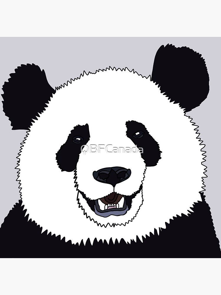 "Giant Panda" Sticker by QBFCanada | Redbubble