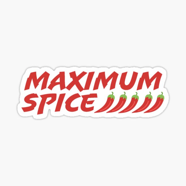 Spicy Food Stickers | Redbubble