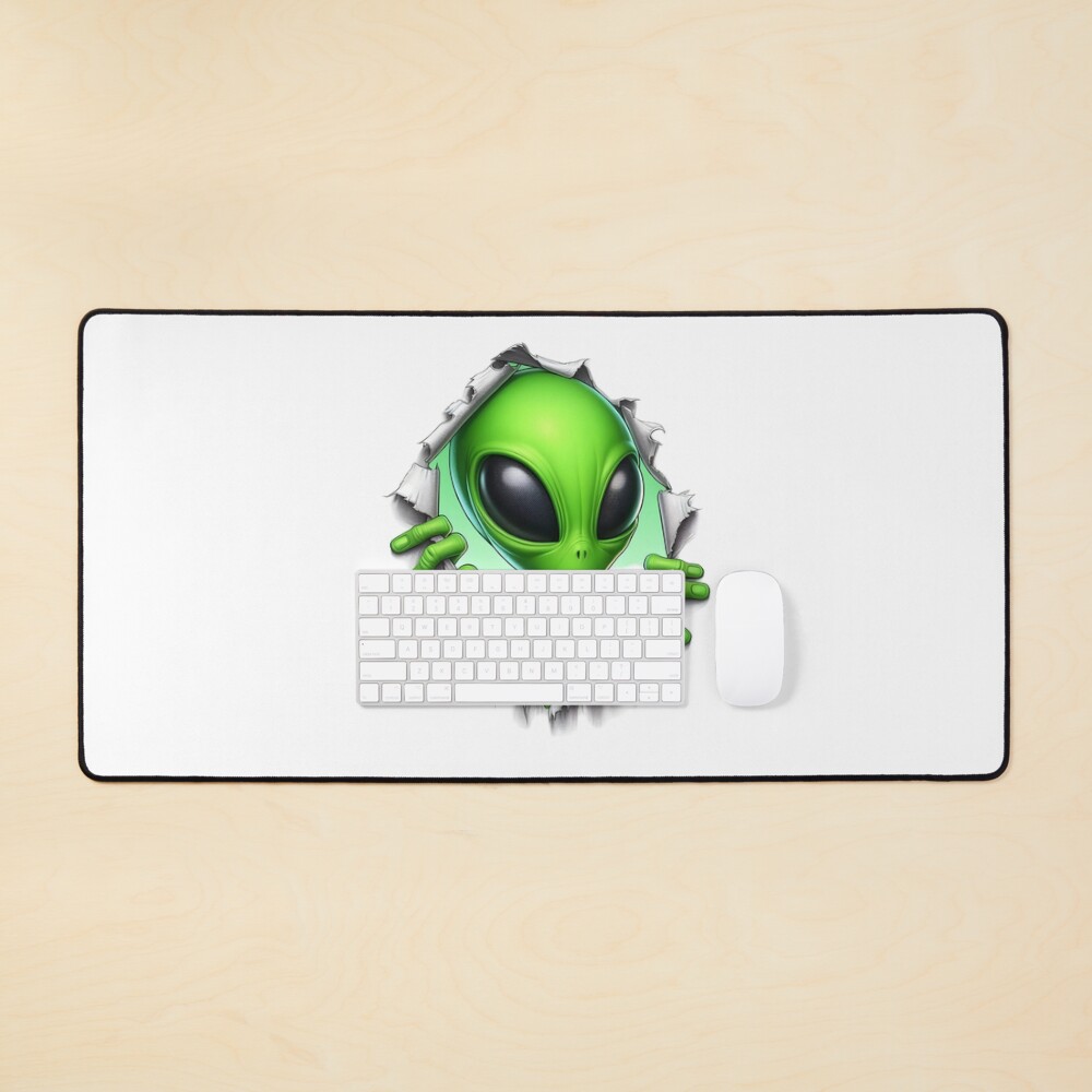 "Scary Peeking Alien Coming Out Of Your Wherever " Sticker for Sale by ...