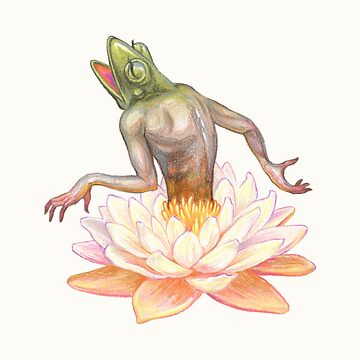 "werefrog" Sticker for Sale by Zack Stith | Redbubble