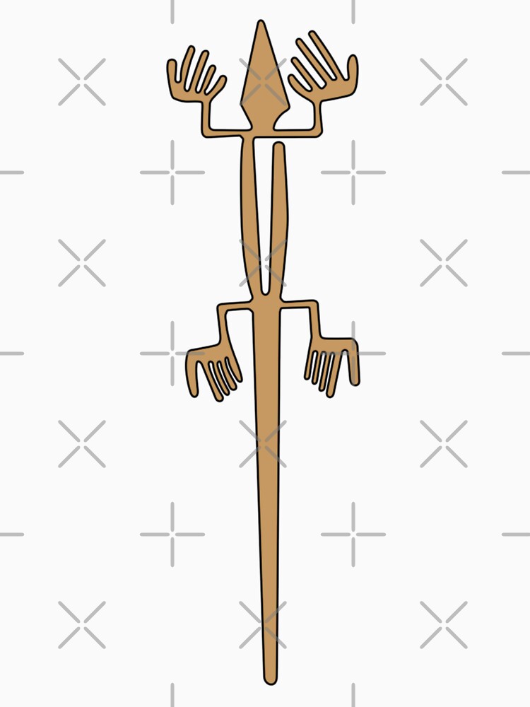 "Nazca Lines Lizard" T-shirt for Sale by kernowerno | Redbubble | nazca ...