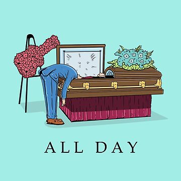 "All Day Schmidt" Sticker for Sale by Egan316 | Redbubble