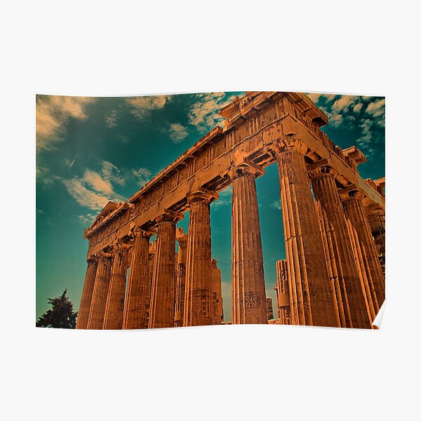 "Greece. Athens. Acropolis. Parthenon." Poster for Sale by vadim19 ...