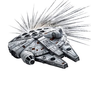 "Millenium Falcon" Sticker for Sale by Jonistonis007 | Redbubble