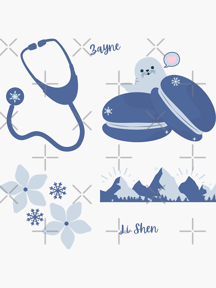 " Zayne (Love & Deepspace) | Sticker Pack | Otome Game | Love and ...