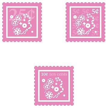 "Biology | Pink & White Stamps | College Chemistry Science Major ...