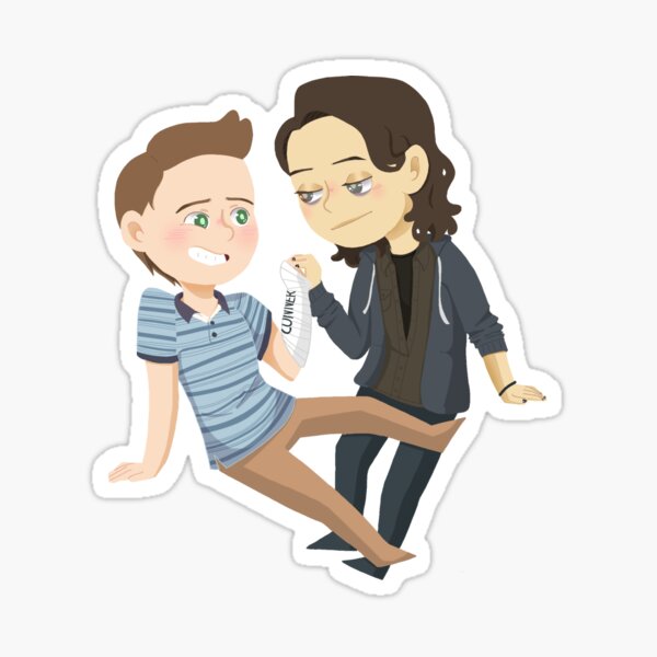 Connor Murphy X Evan Hansen Stickers | Redbubble
