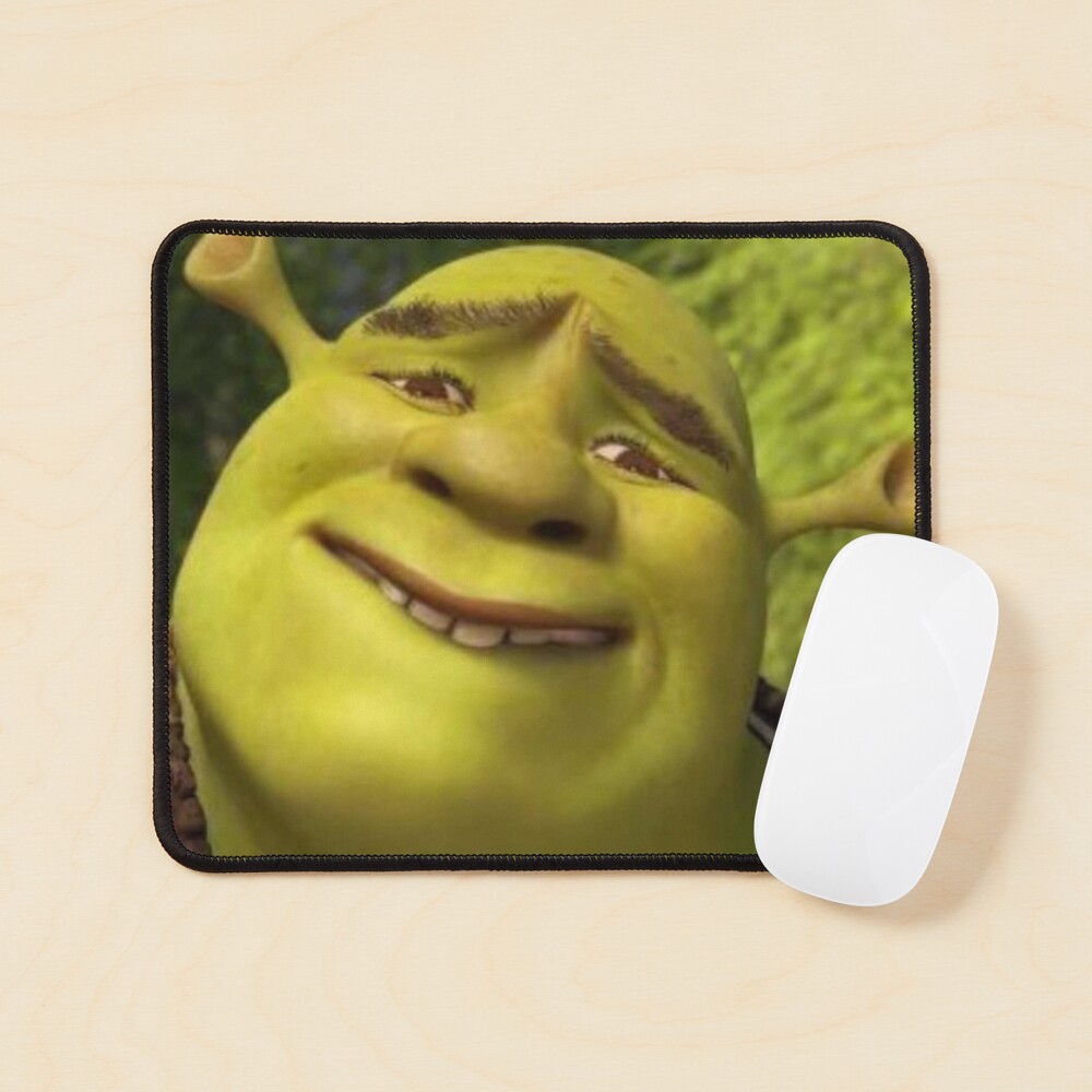 "Romantic Shrek *Bites Lip* Meme From Shrek Green Ogre Man Rizz ...