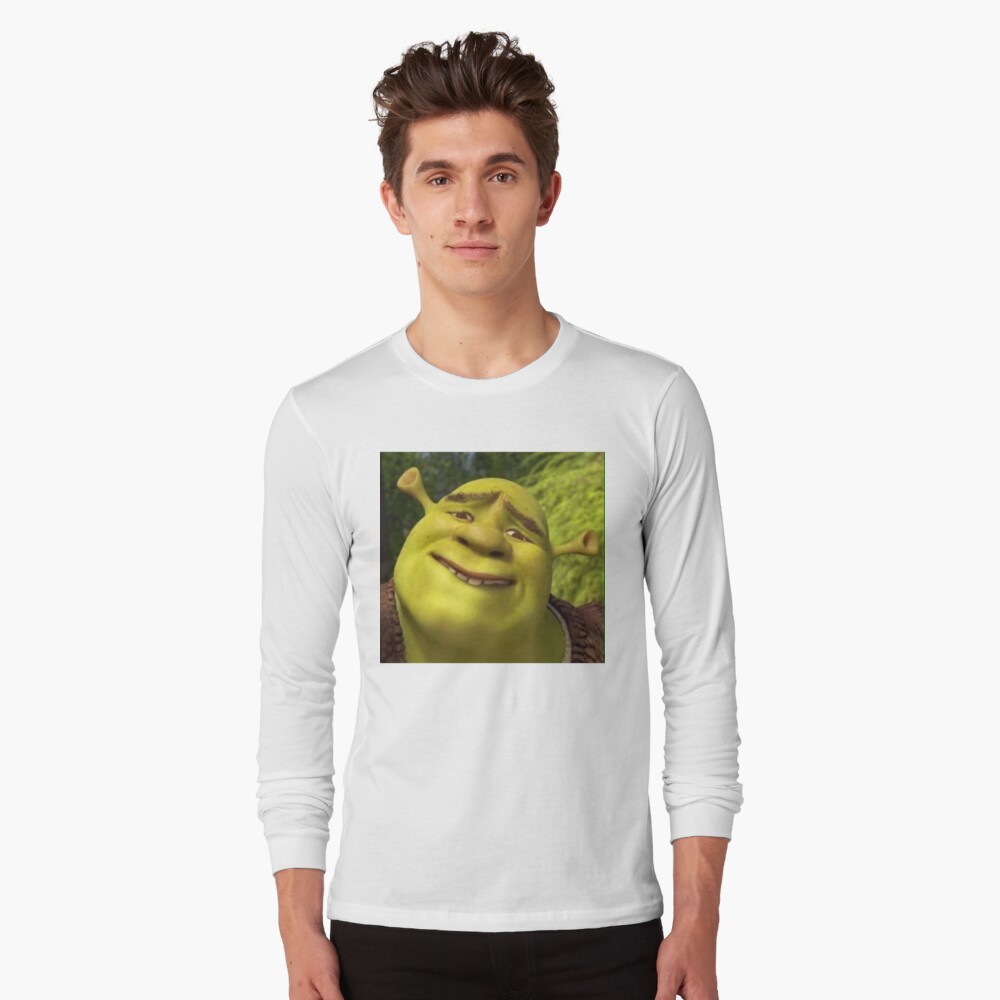 "Romantic Shrek *Bites Lip* Meme From Shrek Green Ogre Man Rizz ...