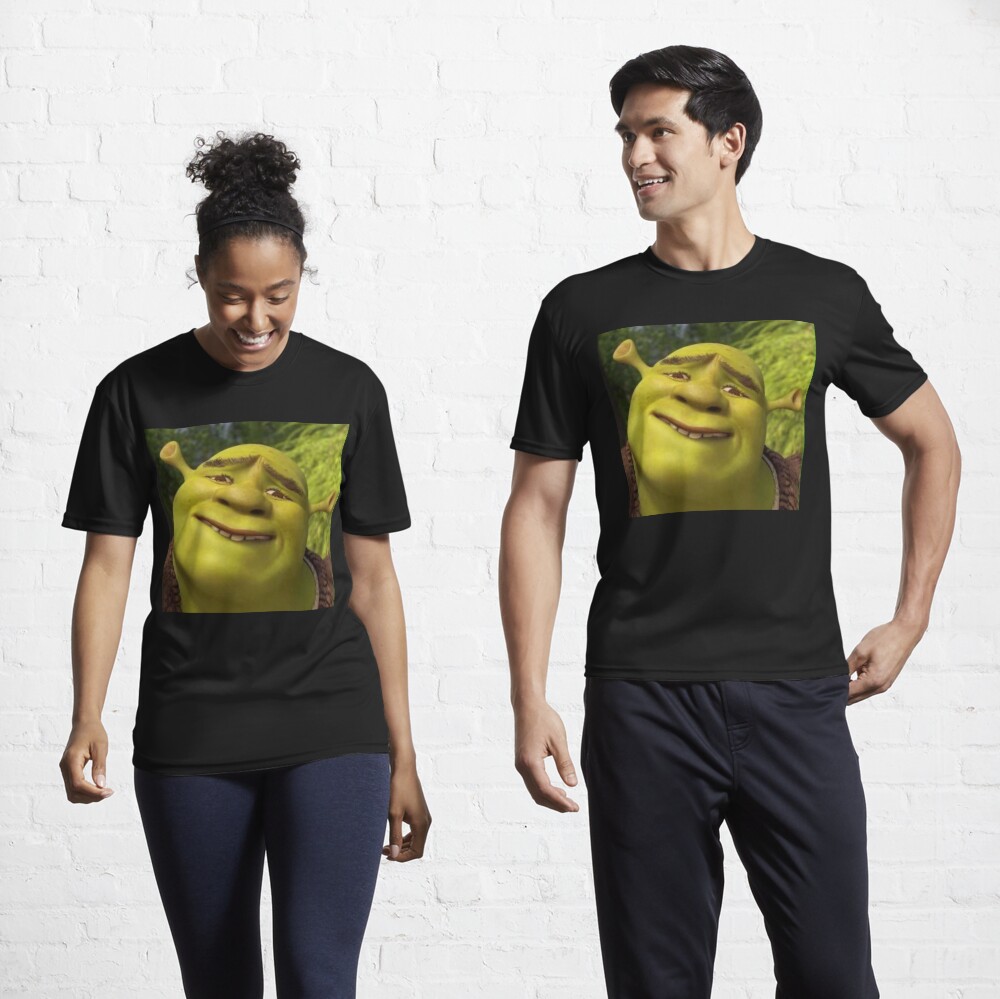 "Romantic Shrek *Bites Lip* Meme From Shrek Green Ogre Man Rizz ...