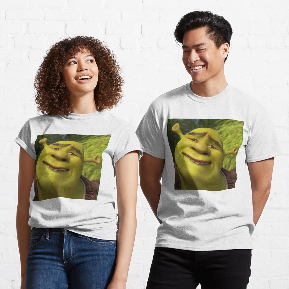 "Romantic Shrek *Bites Lip* Meme From Shrek Green Ogre Man Rizz ...