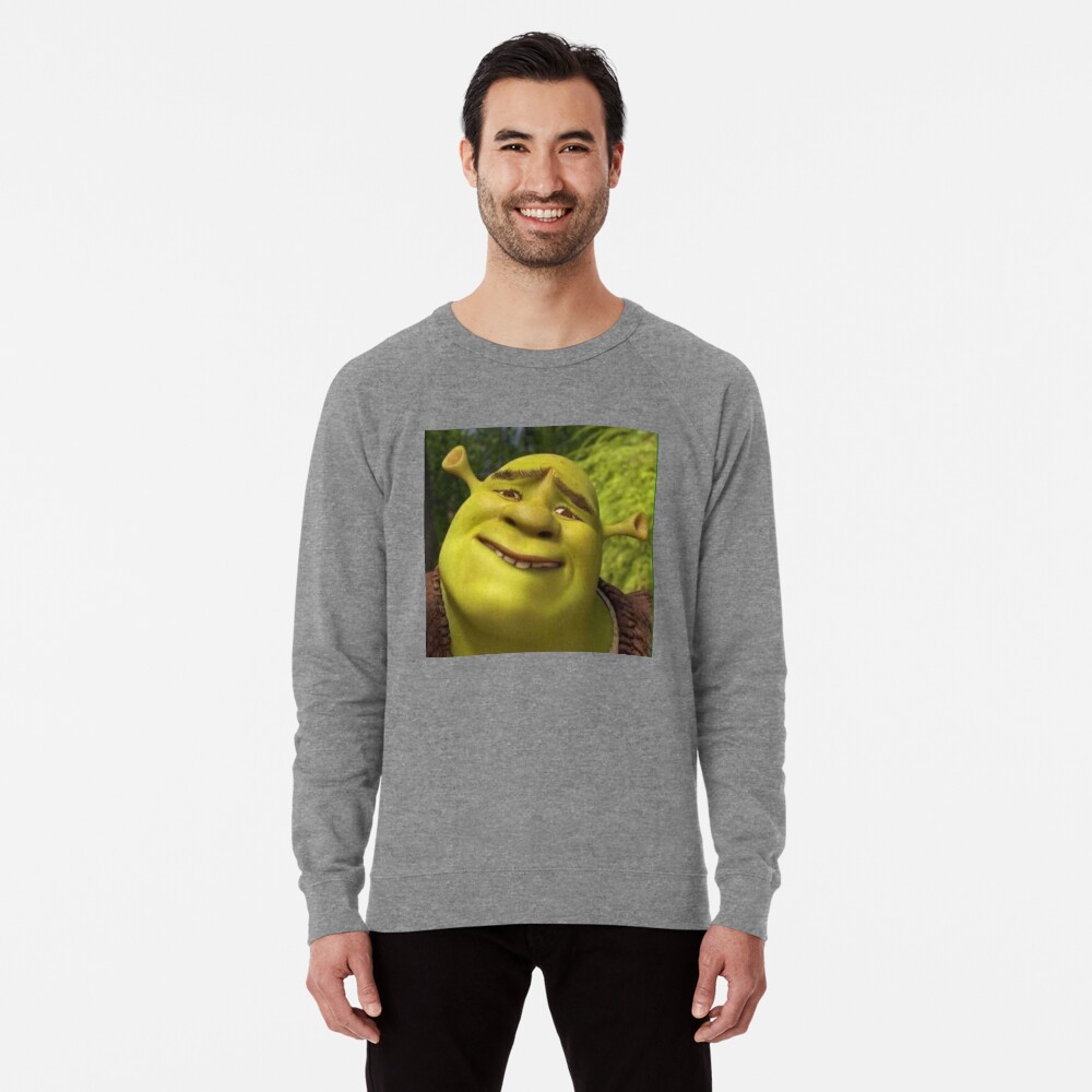 "Romantic Shrek *Bites Lip* Meme From Shrek Green Ogre Man Rizz ...