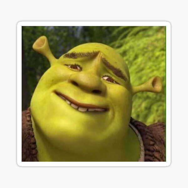 "Romantic Shrek *Bites Lip* Meme From Shrek Green Ogre Man Rizz ...