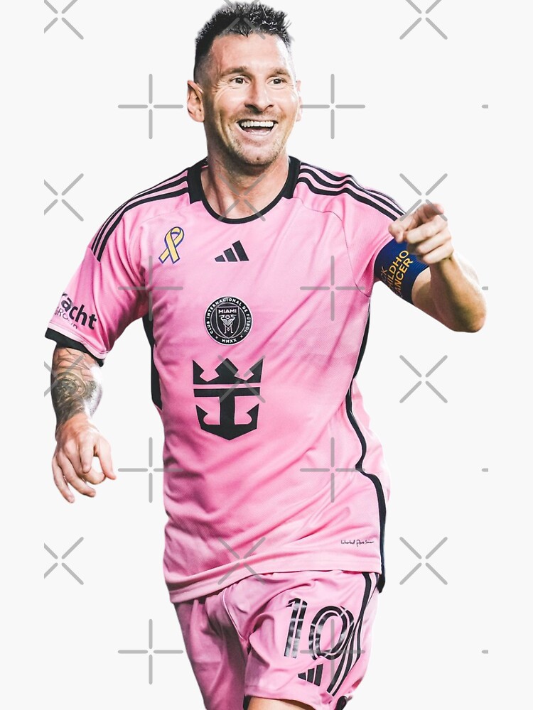 "Lionel Messi - Inter Miami" Sticker for Sale by MadeinAugust13 | Redbubble