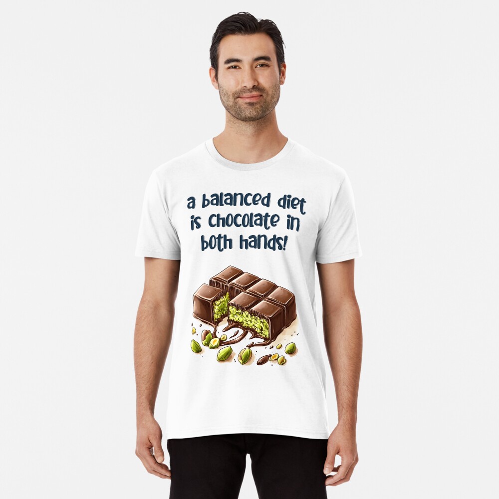 "A Balanced Diet is Chocolate Kunafa in Both Hands! Funny Dubai Kunafa ...