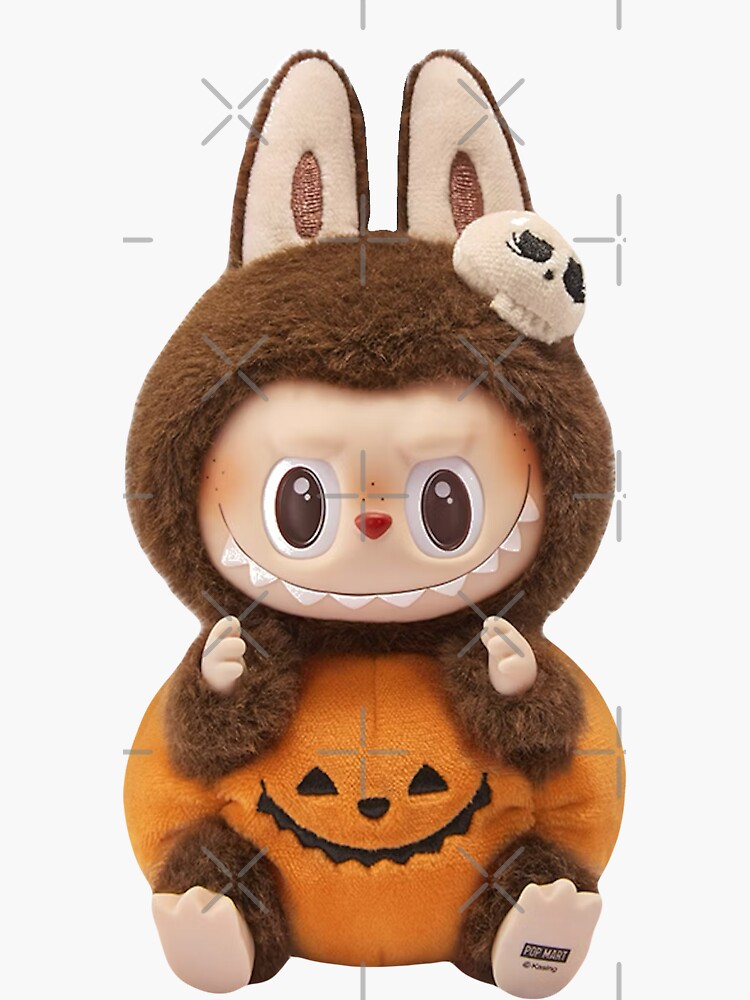 "Labubu - Popmart Happy Halloween Party Series" Sticker for Sale by ...