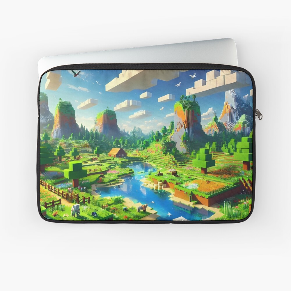 "Minecraft world rendering biome plain" Poster by Psychacharm | Redbubble