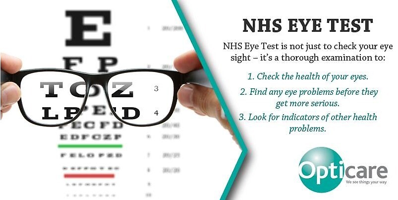 "NHS Eye Test " by Opticare | Redbubble