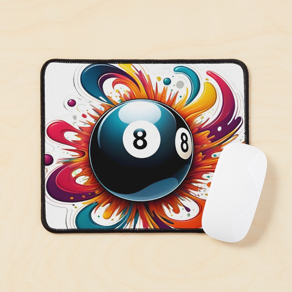 "8 ball pin #1" Sticker for Sale by Echolands | Redbubble