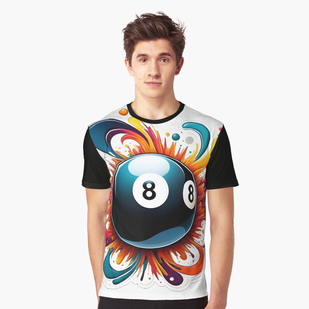 "8 ball pin #1" Sticker for Sale by Echolands | Redbubble