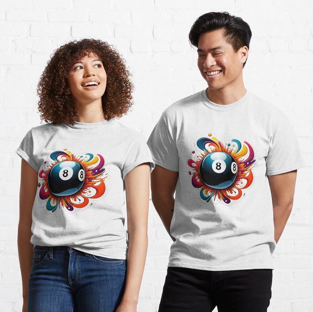 "8 ball pin #1" Sticker for Sale by Echolands | Redbubble