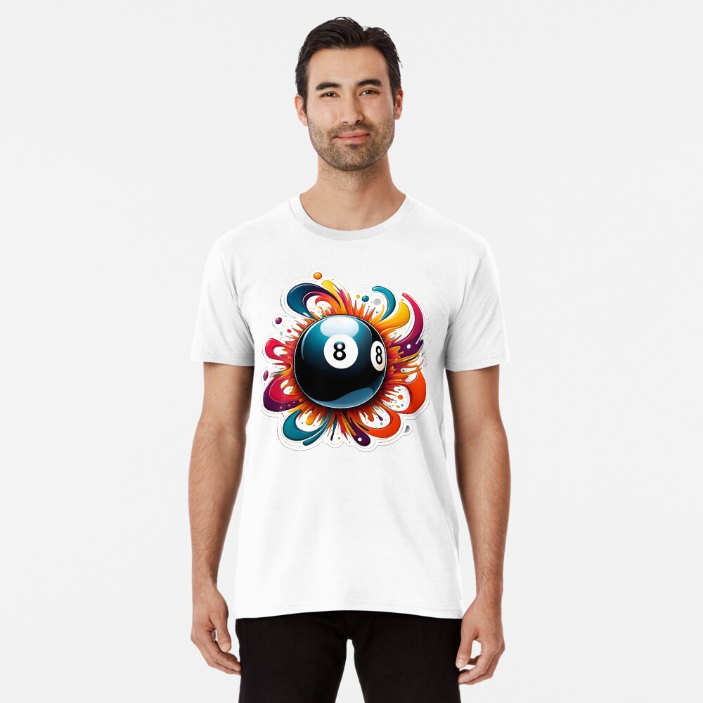"8 ball pin #1" Sticker for Sale by Echolands | Redbubble