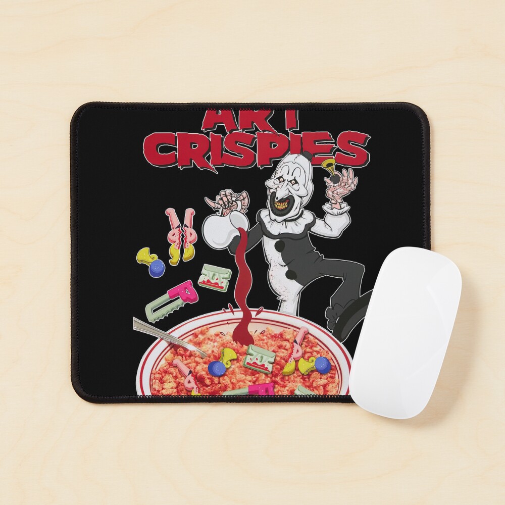 "Art Crispies Terrifier" Sticker for Sale by JustuKitties | Redbubble
