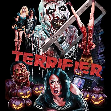 "Retro Terrifier" Poster for Sale by JustuKitties | Redbubble