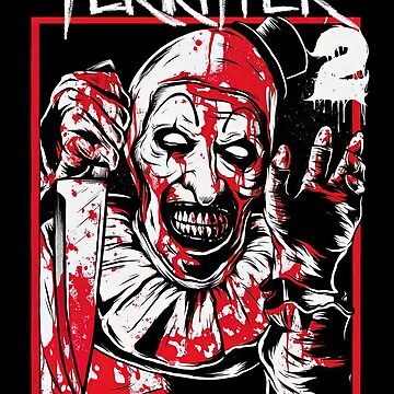 "Terrifier 2 Movie" Sticker for Sale by JustuKitties | Redbubble