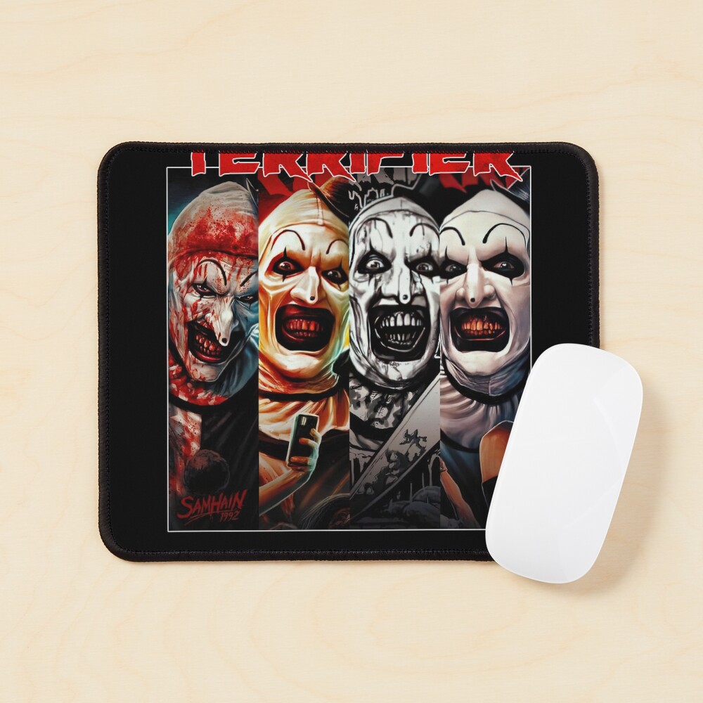 "Terrifier Clown Faces" Sticker for Sale by JustuKitties | Redbubble