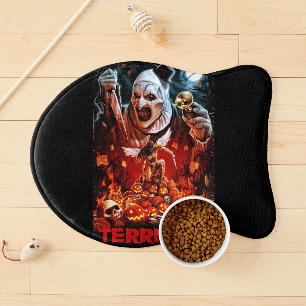 "Terrifier Horror Poster" Sticker for Sale by JustuKitties | Redbubble