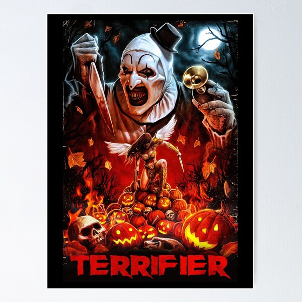 "Terrifier Horror Poster" Poster for Sale by JustuKitties | Redbubble